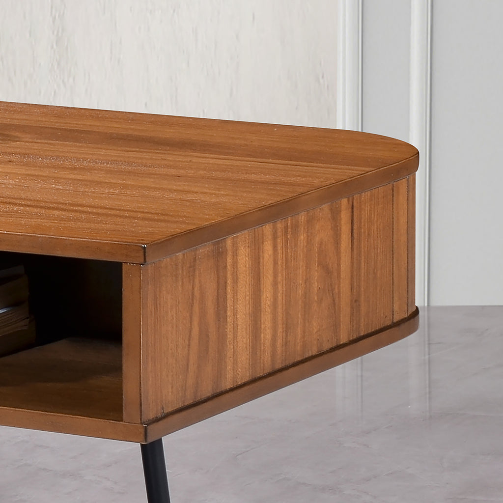 Criterion Albany Coffee Table 1200mm Semi-Assembled, Powder Coated Ste ...