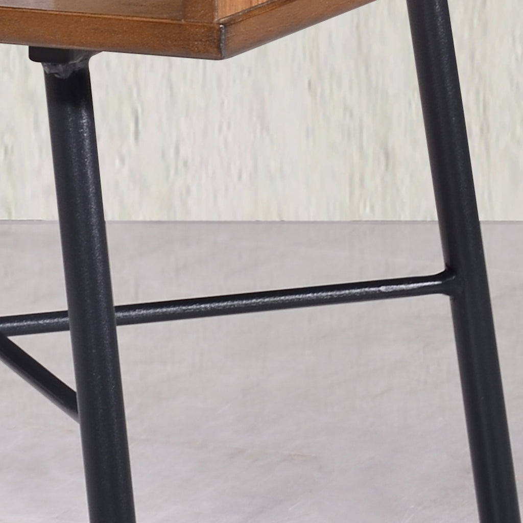 Criterion Albany End Table 500mm Semi-Assembled, Powder Coated Steel L ...