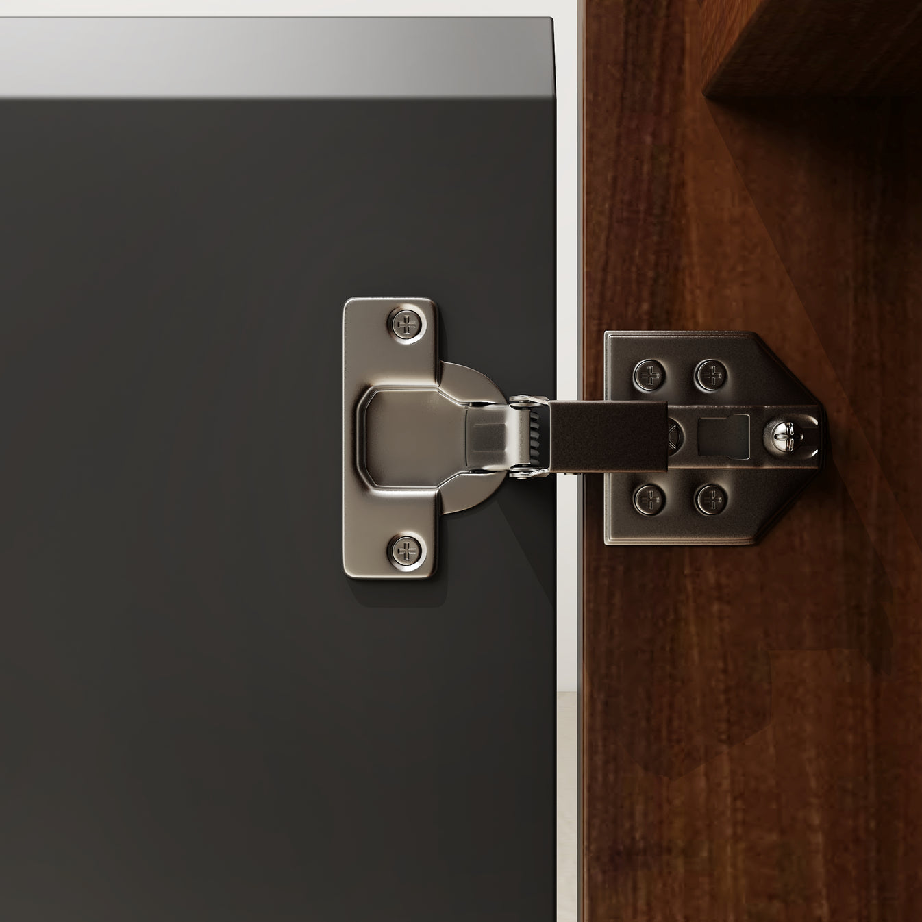 Criterion Lucy Desk 1400mm Walnut Grey Left Hand Storage – Criterion.com.au